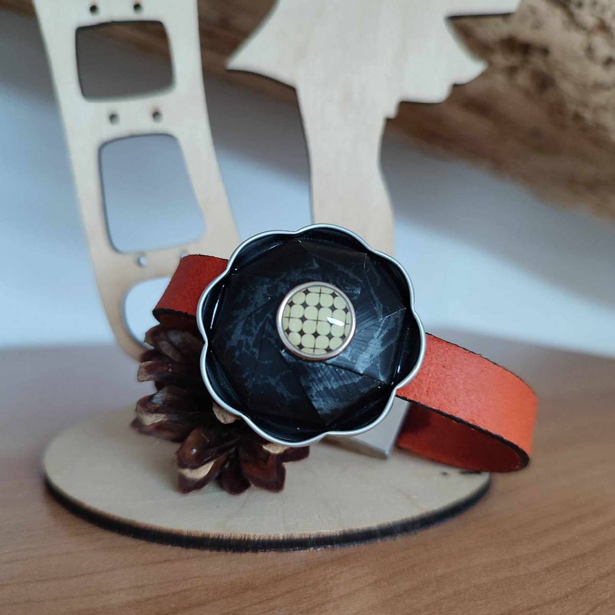 Bracelet fantaisie cuir